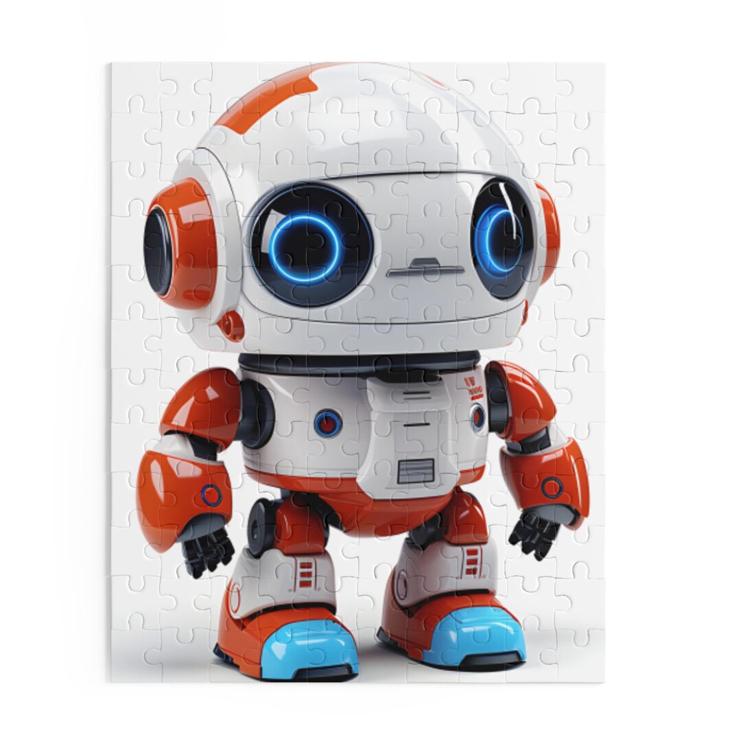 Toy Robot Puzzle Art Game | 120/252/500-piece Brain Teaser, Colorful ...