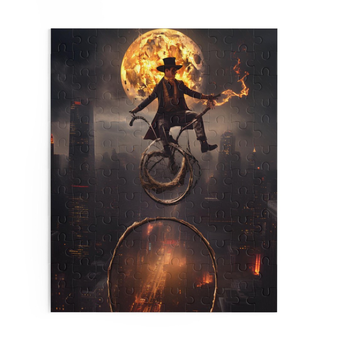 Floating Magician Jigsaw Puzzle Game | 120/252/500-piece Brain Teaser ...