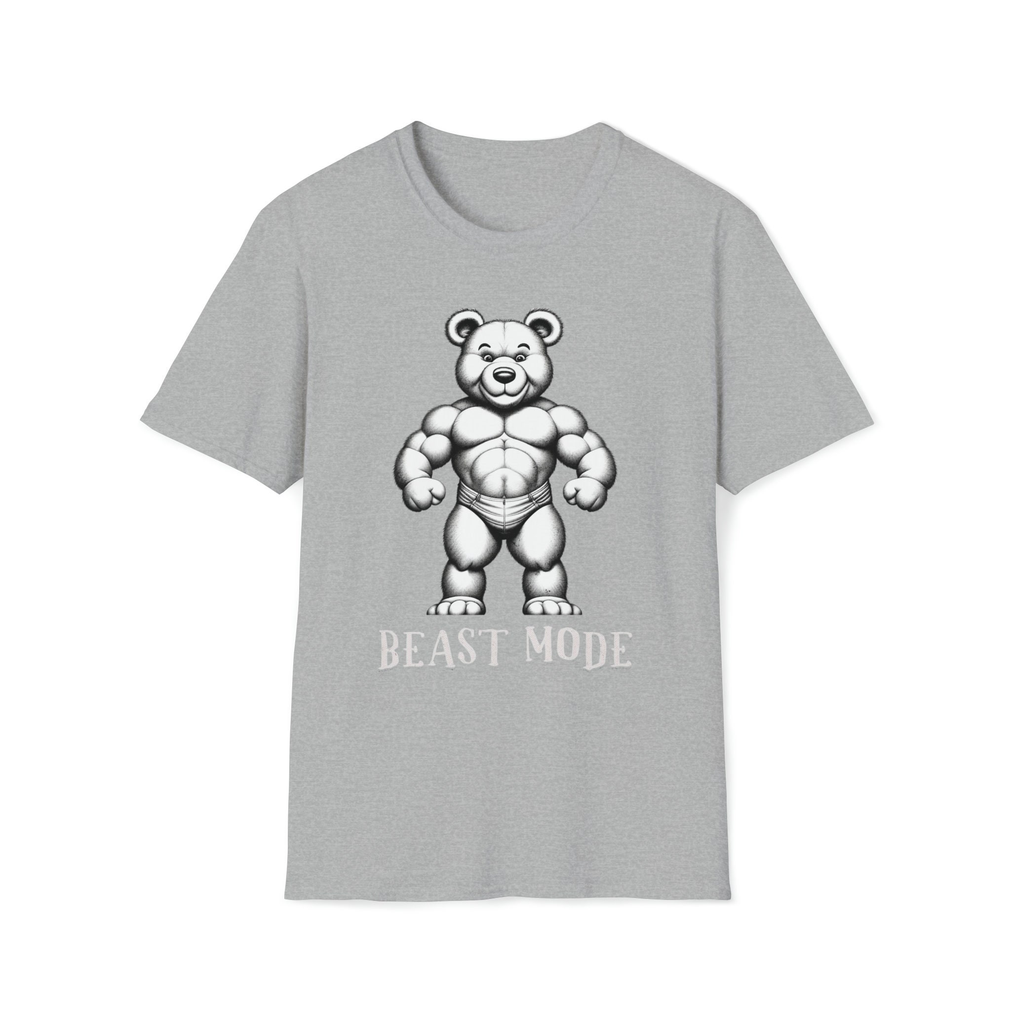 Teddy Bear Bodybuilder T-shirt. Buff Teddy Bear Tshirt, Muscular Teddy ...