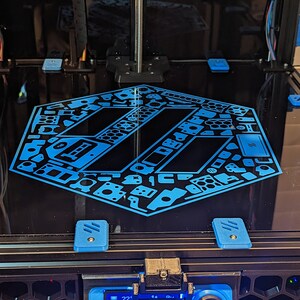 Voron Parts Logo, Voron Trident - Vinyl Sticker - Etsy