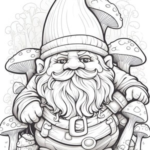 55 Pages Dwarfs PDF Coloring Book, Big Bundle Printable Dwarfs Coloring ...