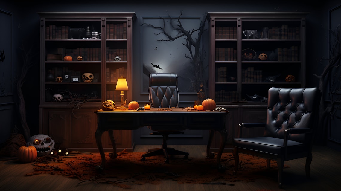 10 Pcs of Zoom Backgrounds, Zoom Office Background. Digital Background ...