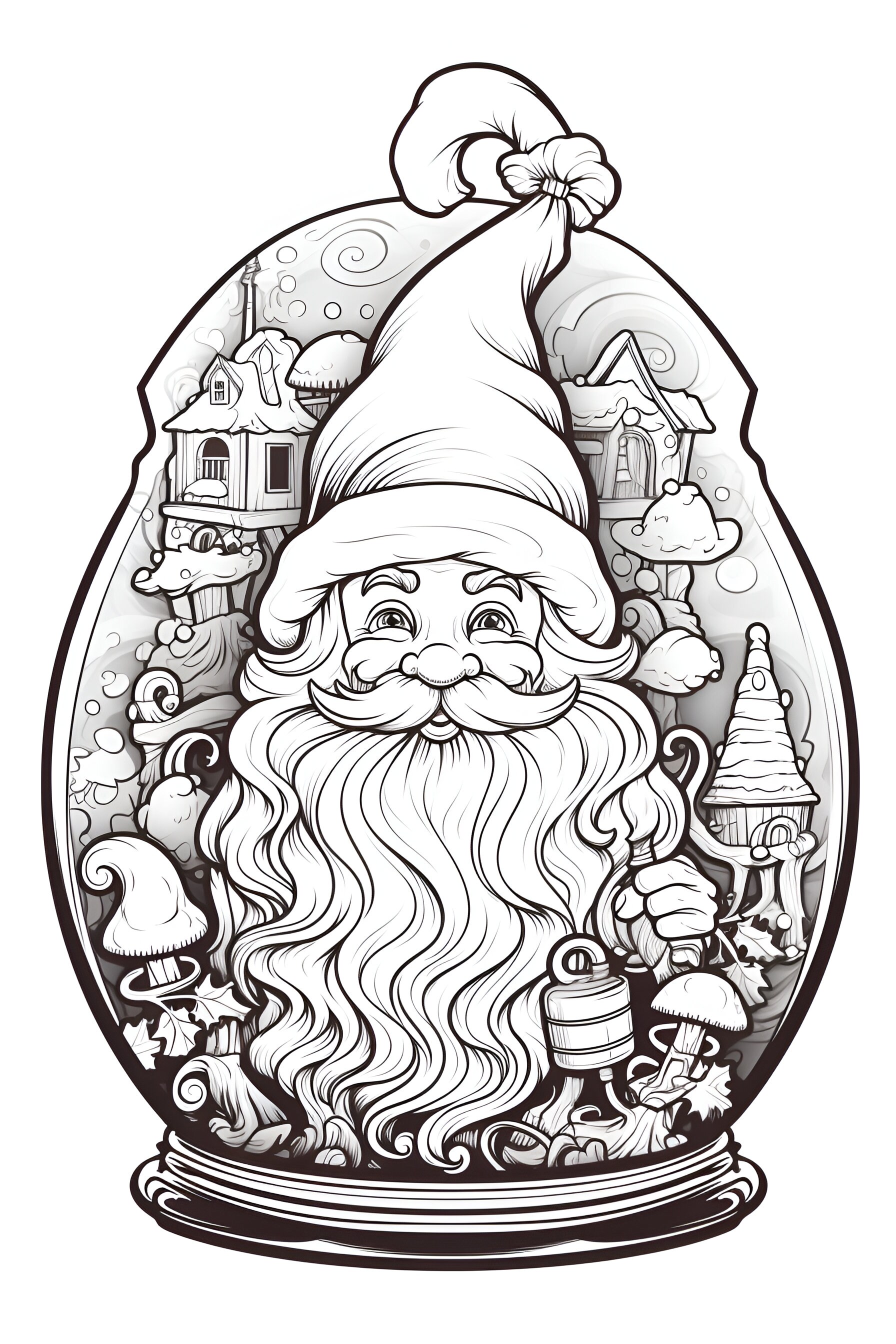 55 Pages Dwarfs PDF Coloring Book, Big Bundle Printable Dwarfs Coloring ...