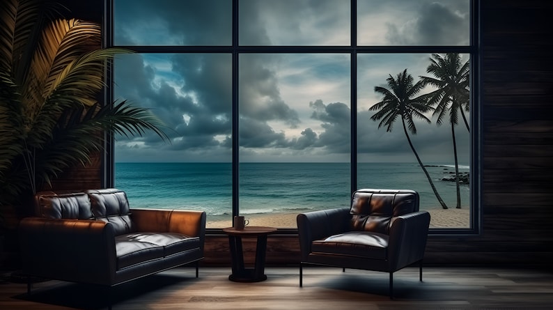 20 Pcs of Zoom Backgrounds, Zoom Dark Loft Backgrounds. Digital ...