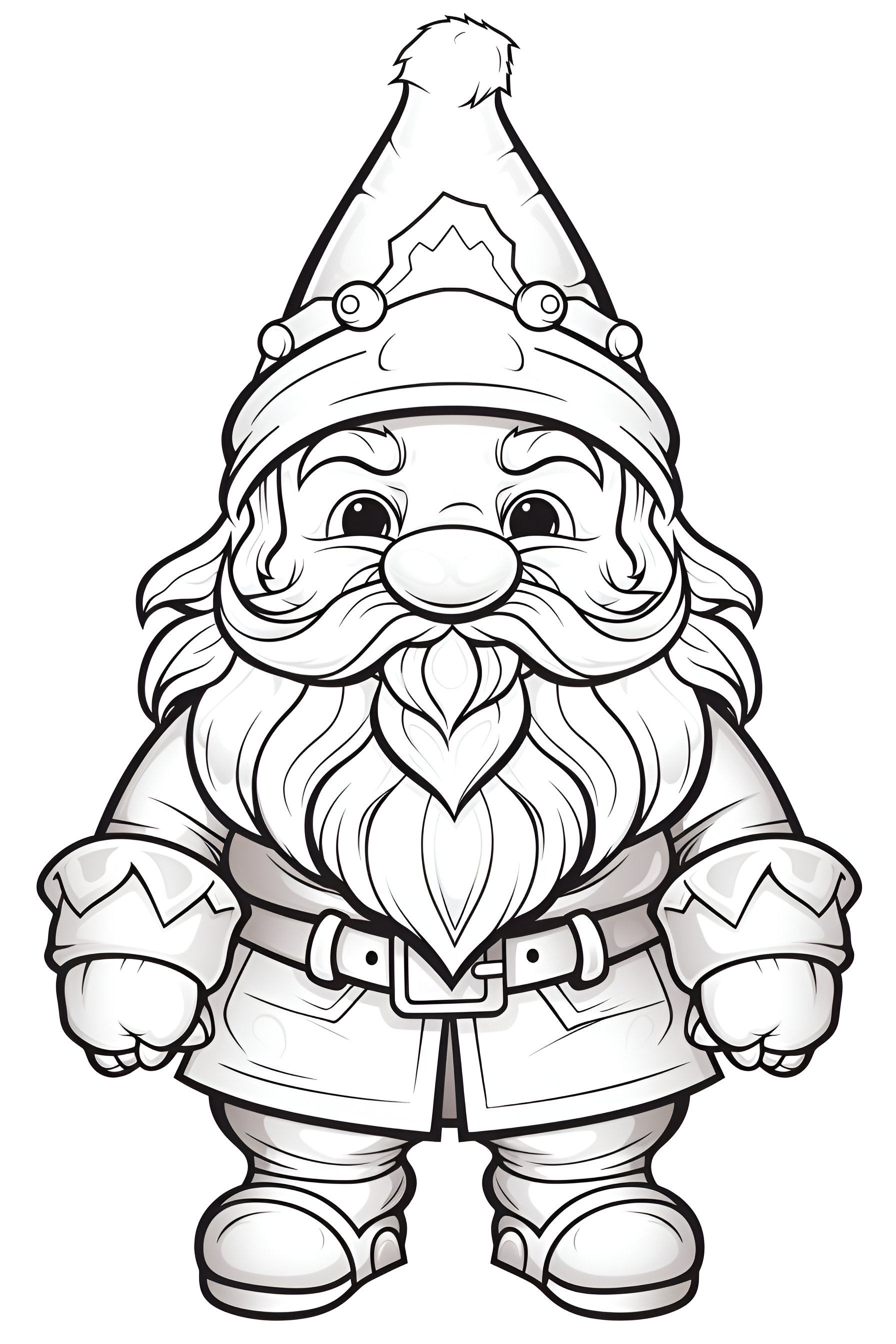 55 Pages Dwarfs PDF Coloring Book, Big Bundle Printable Dwarfs Coloring ...