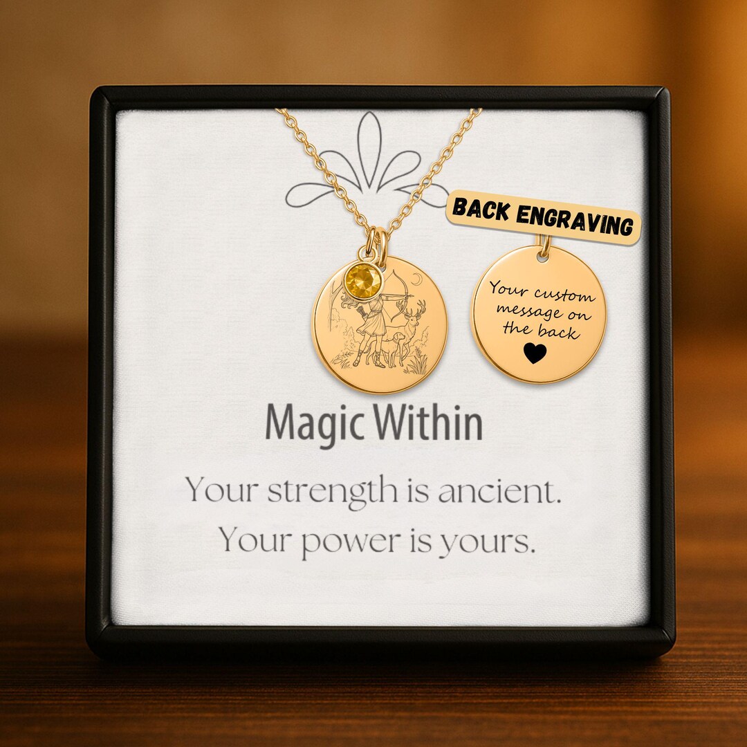 Hecate-inspired Coin Necklace for Her – Personalized Spiritual Jewelry ...