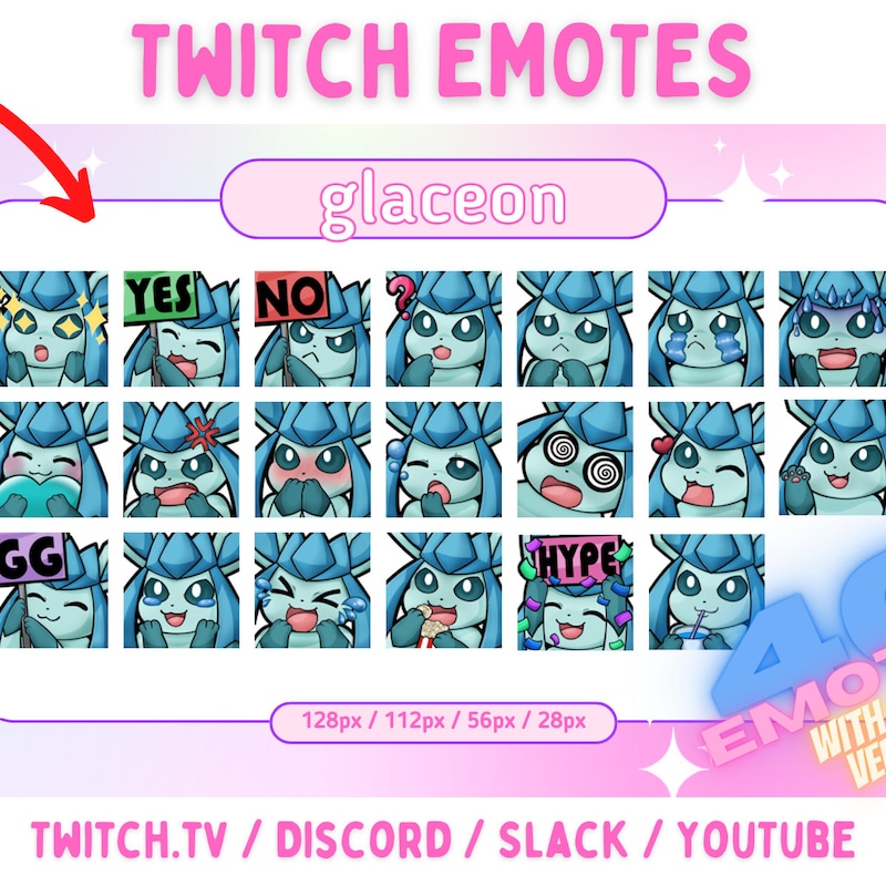 Eevee Emote Shiny - Etsy