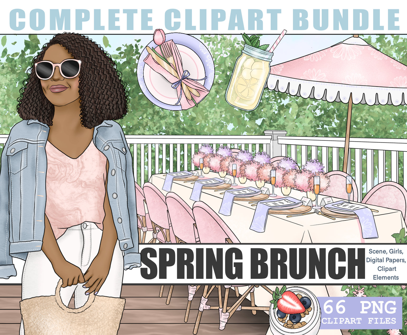Sunday Brunch Clipart