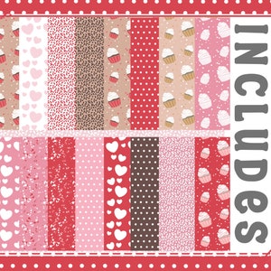 Sweetheart Valentine’s Day Clipart Kit, Complete Planner Clipart Bundle ...