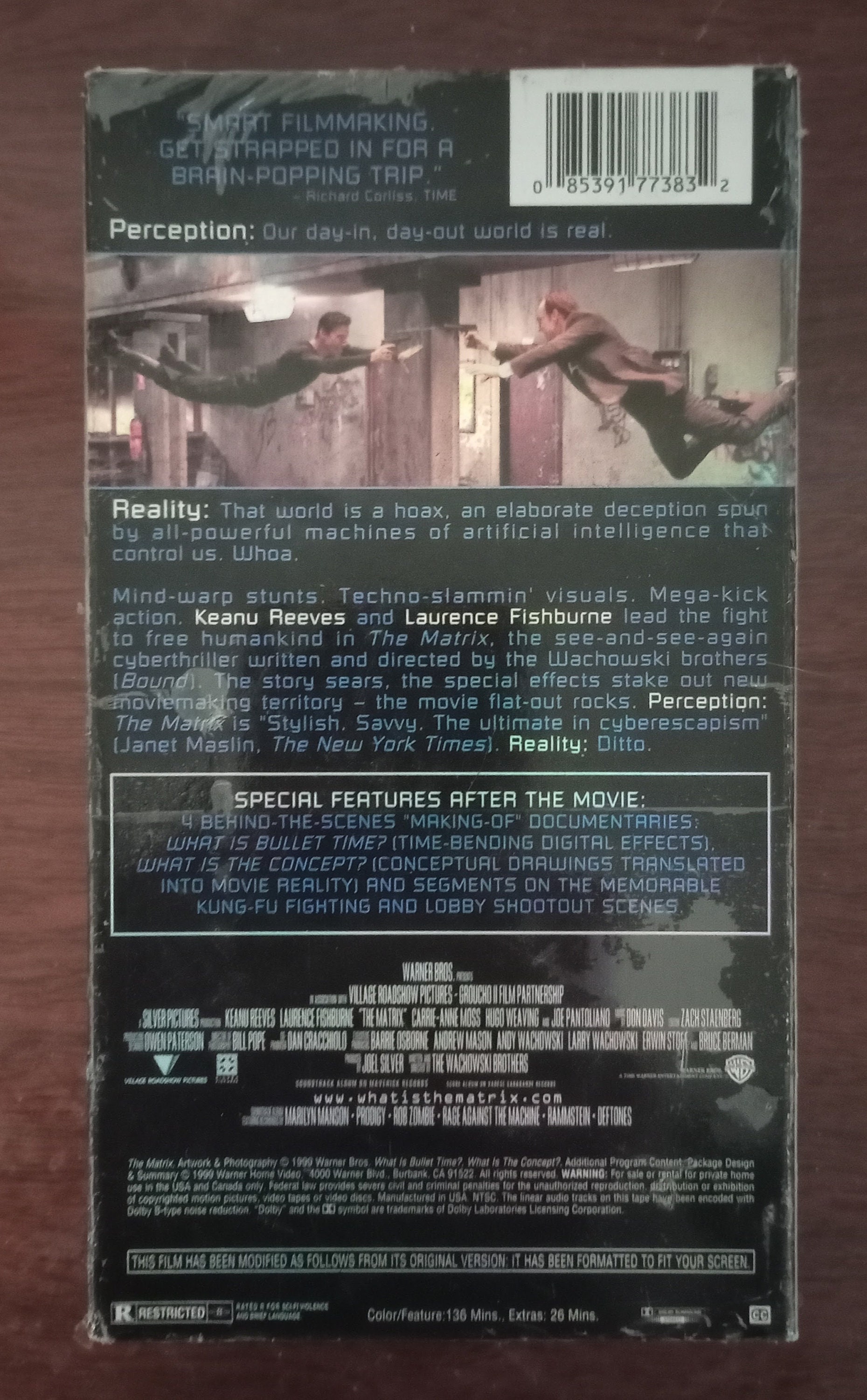 The Matrix VHS 1999 Collectors Edition Brand New - Etsy