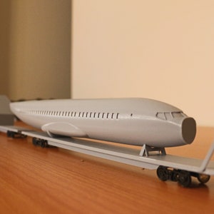 HO Scale Boeing 737 Fuselage and Cargo - Etsy