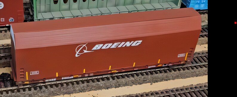 HO Scale Boeing 737 Skybox Cargo - Etsy