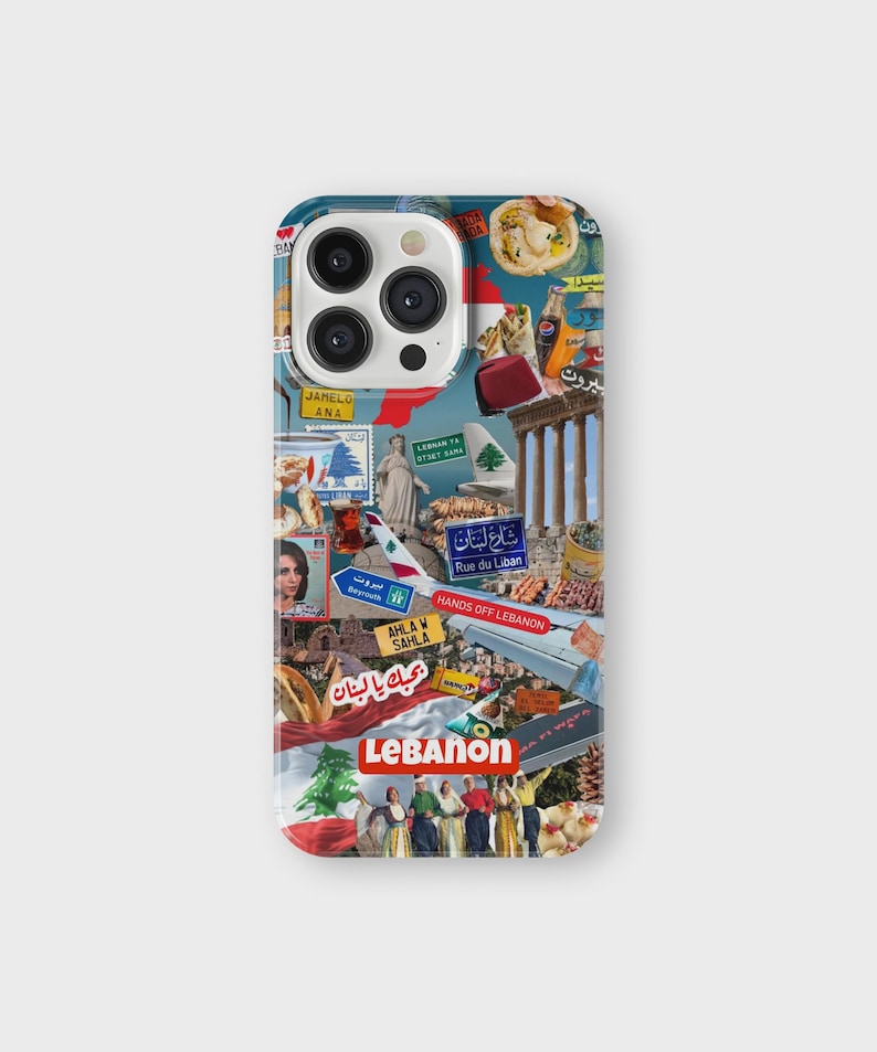 Lebanon Phone Case Lebanese Beirut Phone Cover for iPhone 16 Pro Max 15 ...