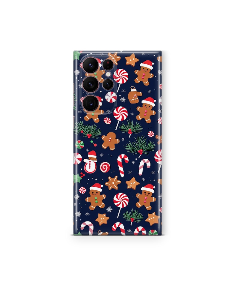 Christmas Phone Case Cute Holiday Santa Reindeer Phone Cover for ...