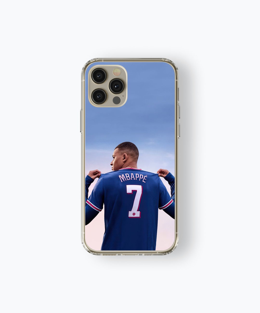 Football Stars Phone Case Kylian Mbappe Clear Phone Case - Etsy