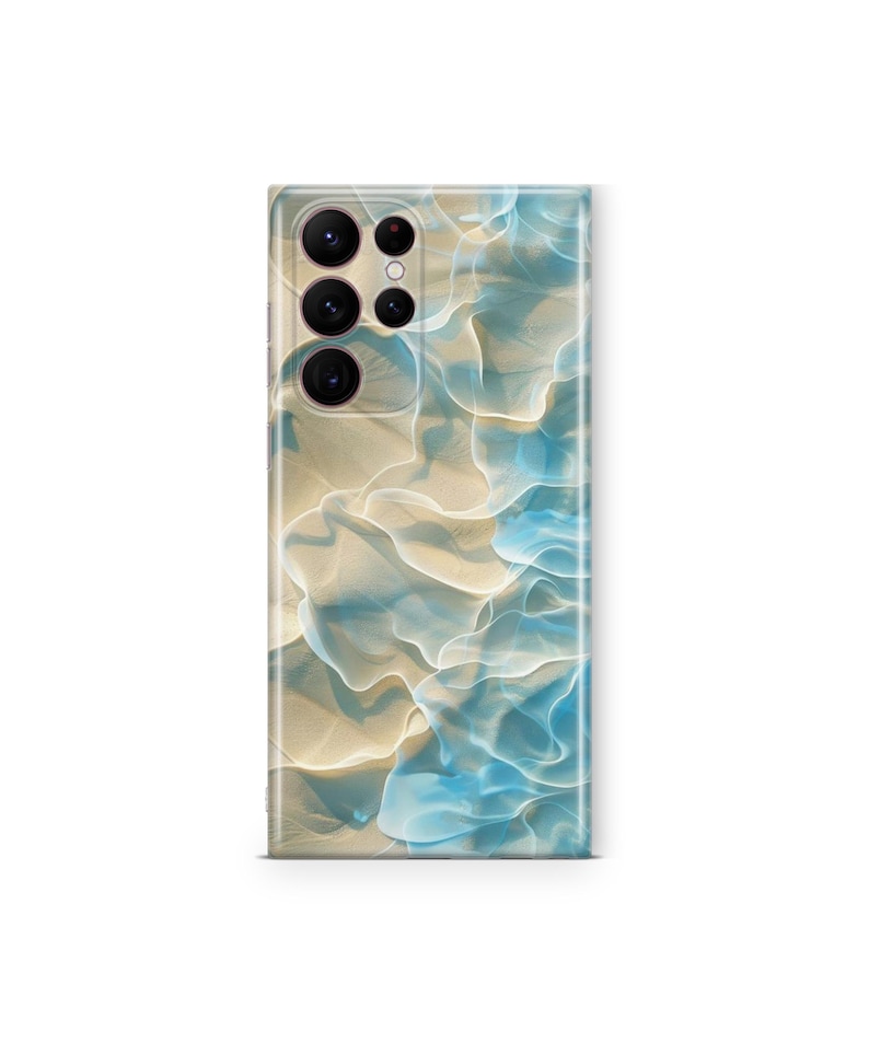 Water Ripple Phone Case Ocean Cover for Samsung S25 Ultra S24 S23 S22 ...