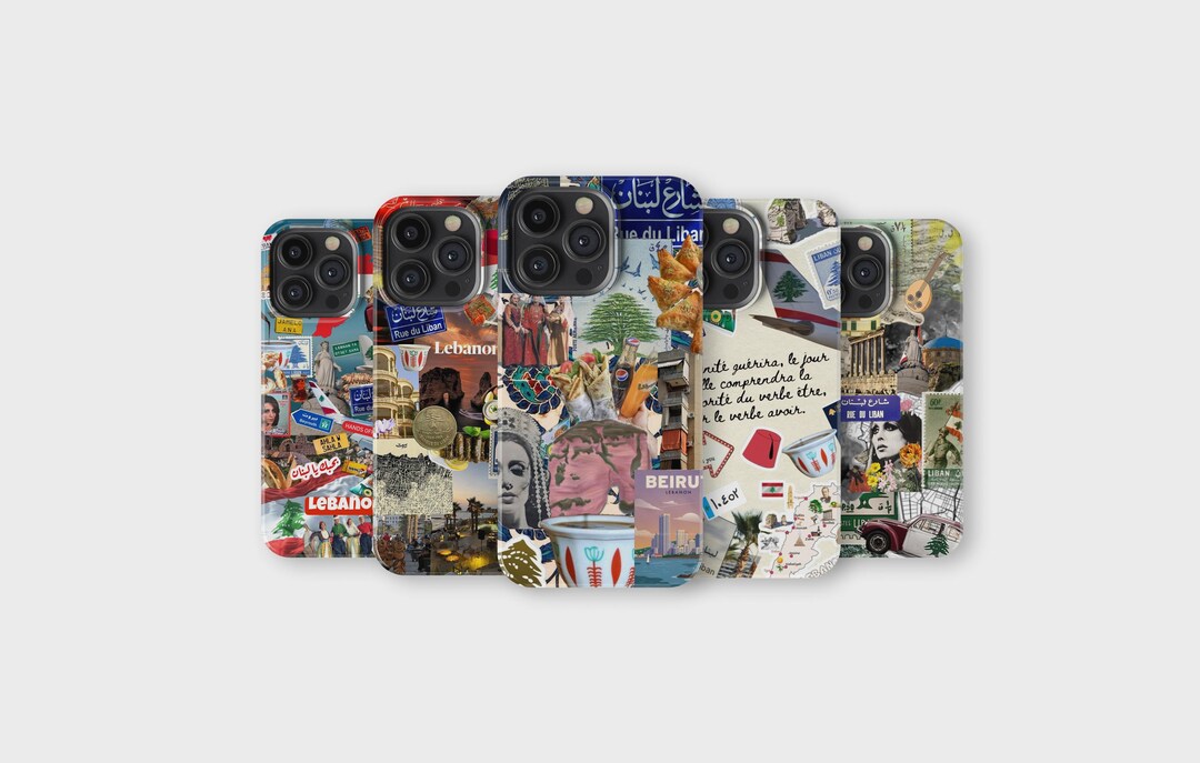 Lebanon Phone Case Lebanese Beirut Phone Cover for iPhone 16 Pro Max 15 ...