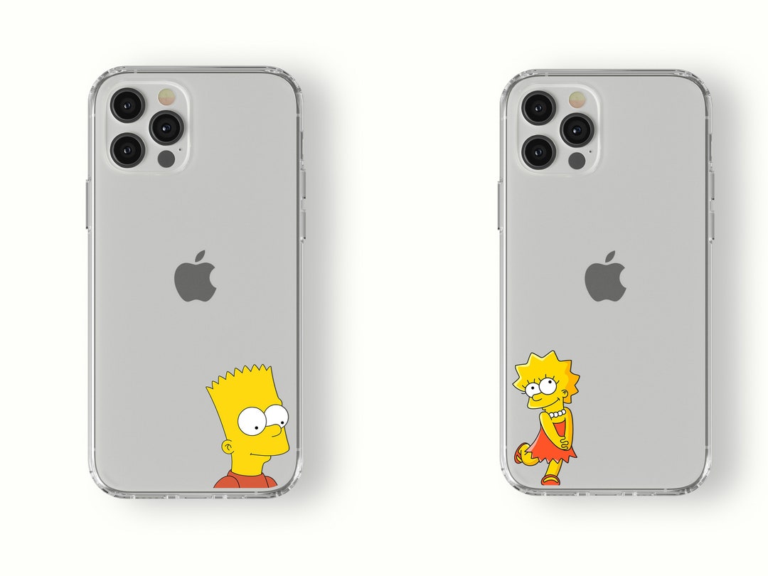 2 Pcs Matching Phone Case, Couple Phone Case, Cartoon Phone Case iPhone ...