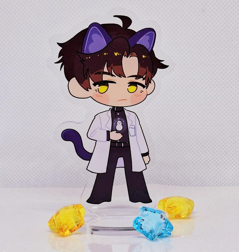 Love and Deepspace Chibi Standees - Zayne Xavier Rafayel Sylus - Etsy