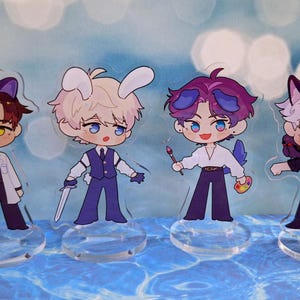 Love and Deepspace Chibi Standees Zayne Xavier Rafayel Sylus - Etsy