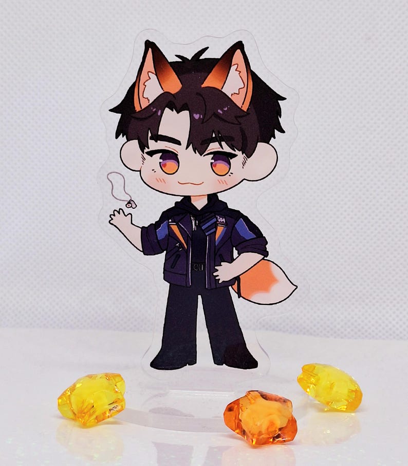 Love and Deepspace Chibi Standees - Zayne Xavier Rafayel Sylus - Etsy