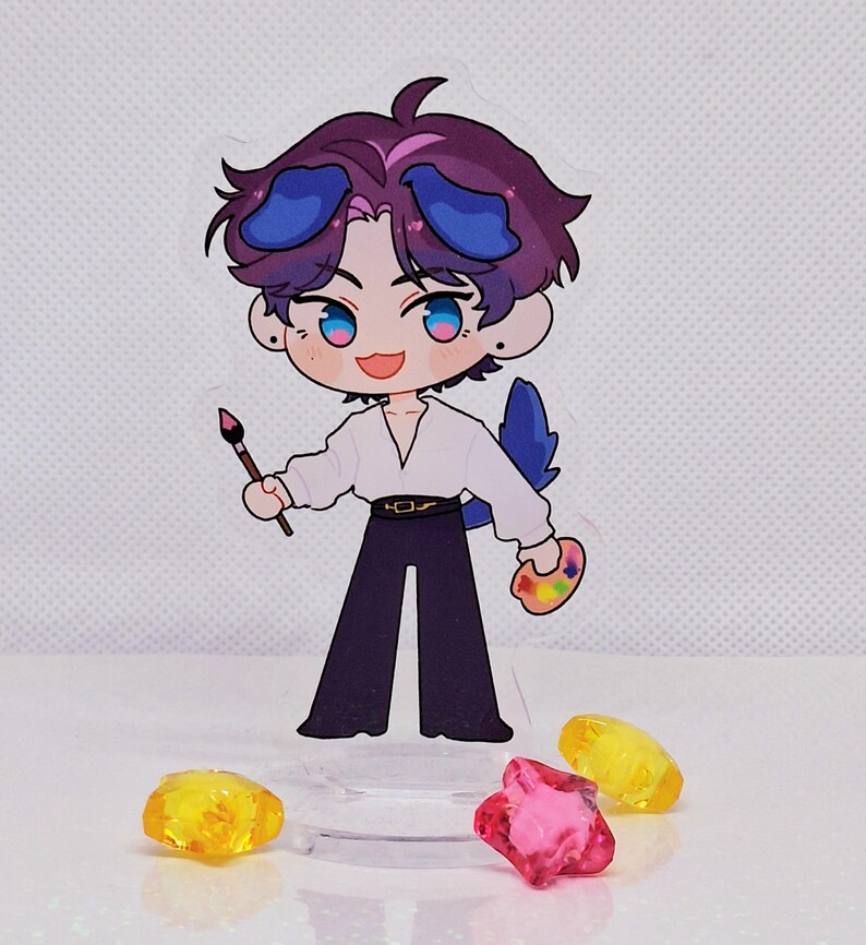 Love and Deepspace Chibi Standees - Zayne Xavier Rafayel Sylus - Etsy