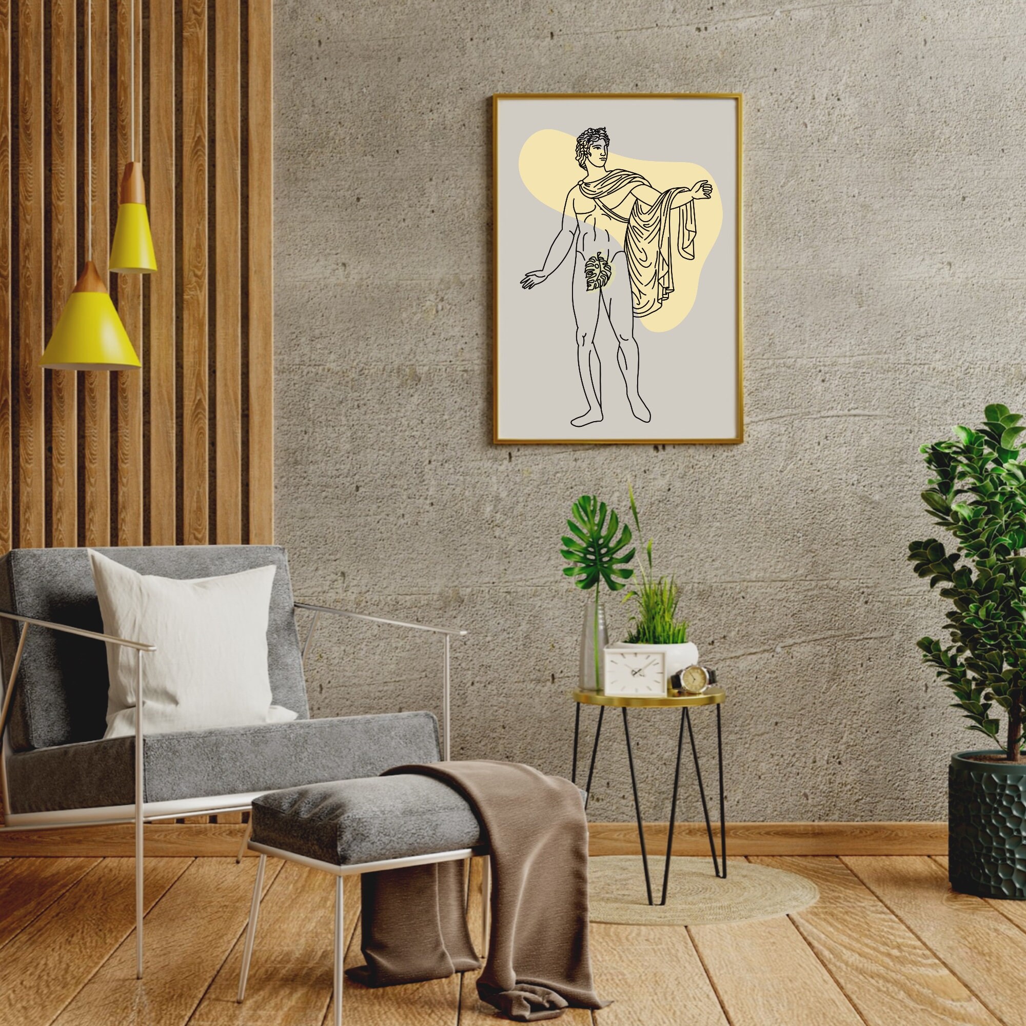 God Apollo Greek God, Digital Poster, Greek Mythology Print, Aesthetic ...