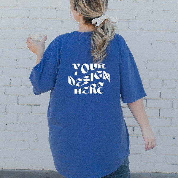 Periwinkle Comfort Colors Mockup - Etsy