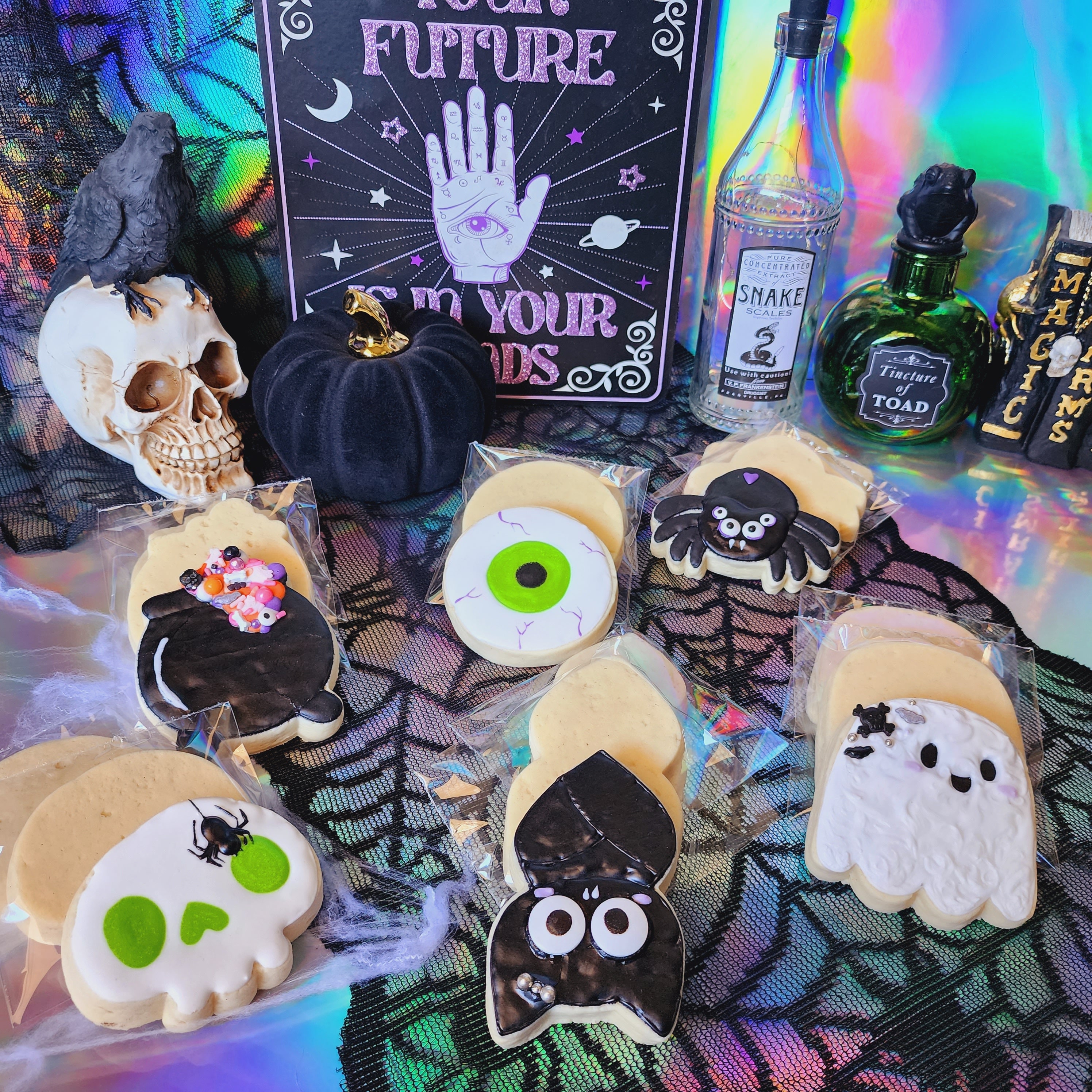Boo-it-yourself | DIY Halloween Cookie Decorating Kit - 12 Cookies - Etsy