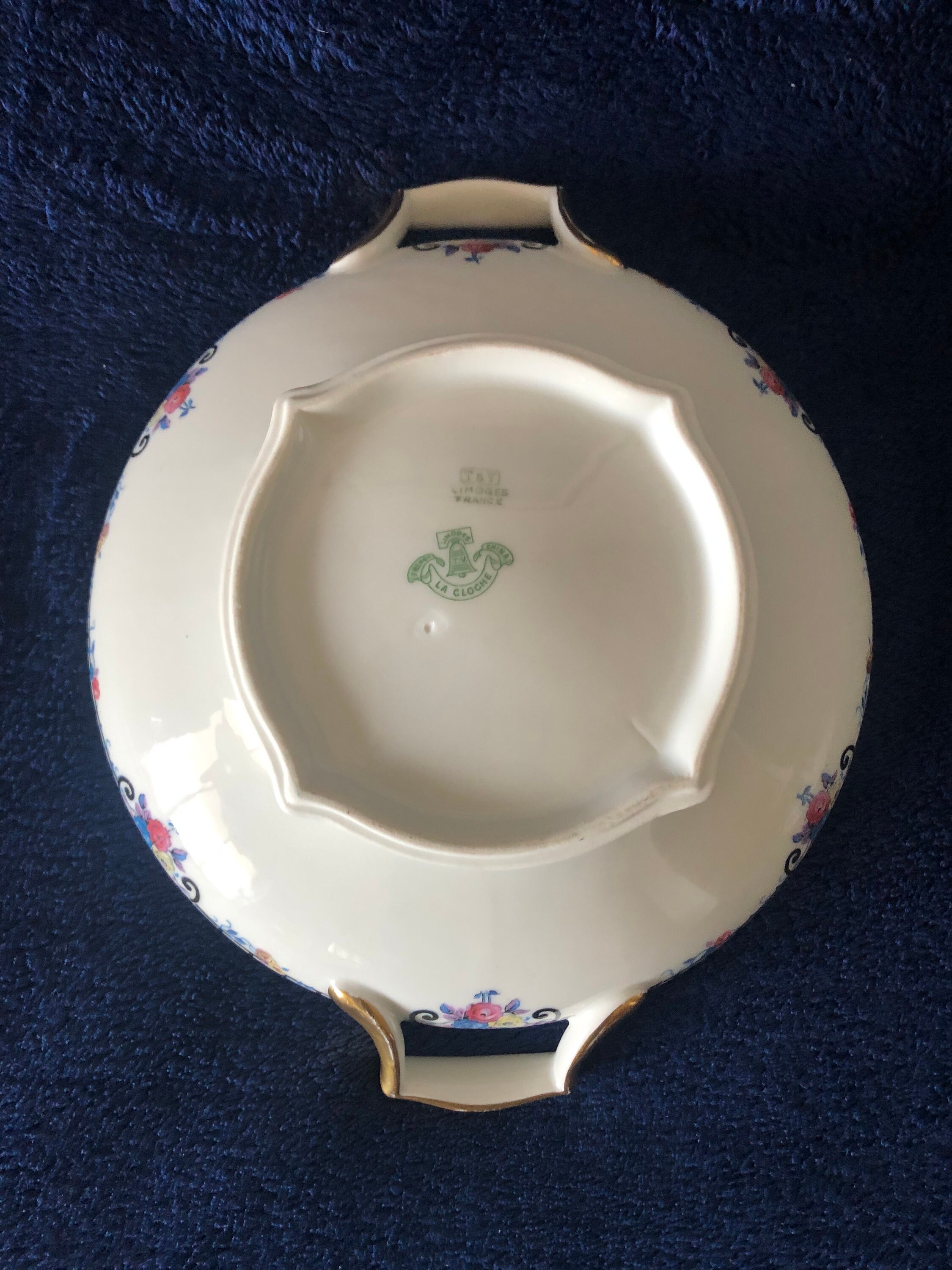 T & V Limoges France " La Cloche " Serving Bowl With Lid - Etsy