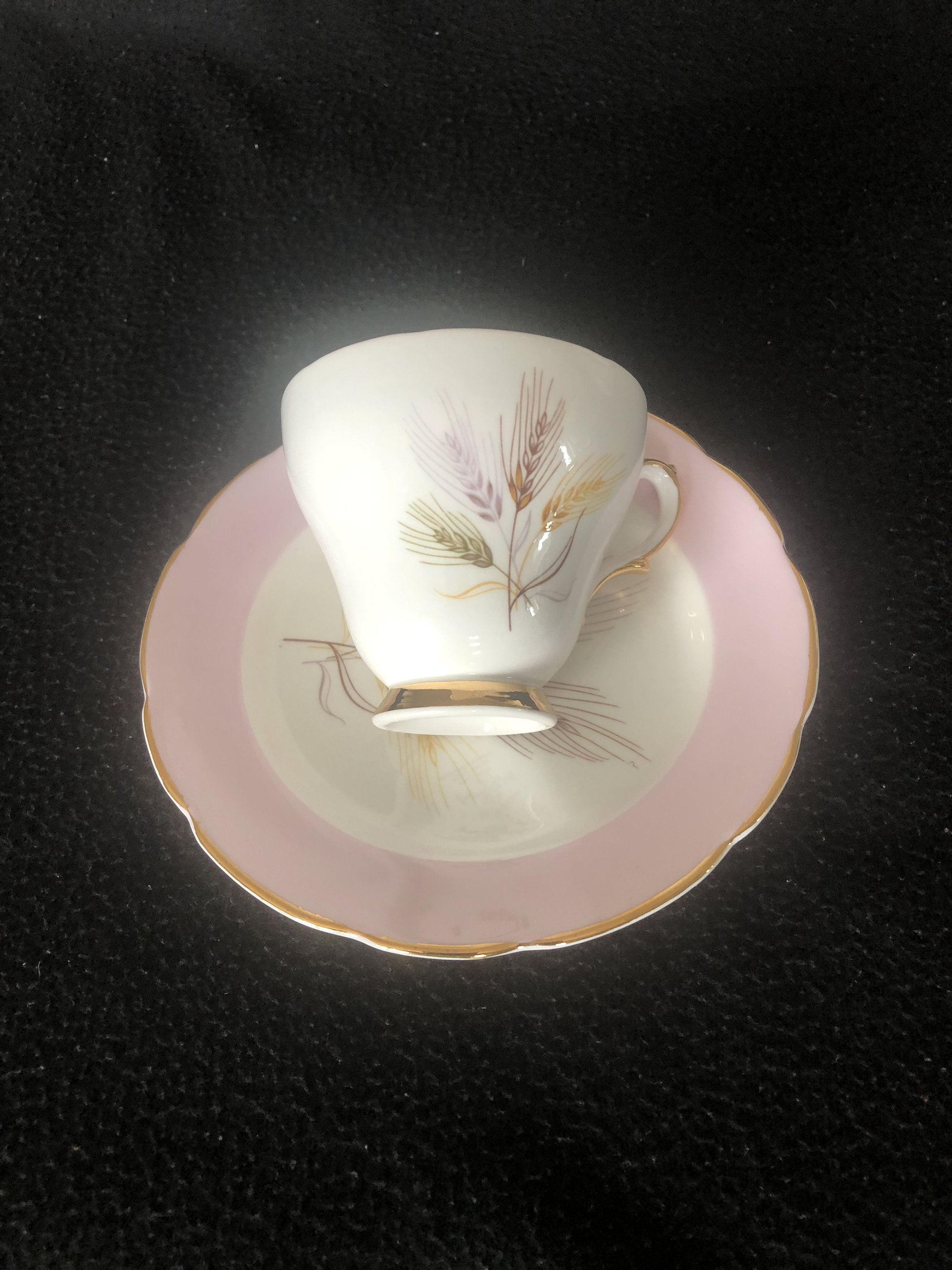 Vintage Sutherland HM Bone China Tea Cup and Saucer Made in England Set ...