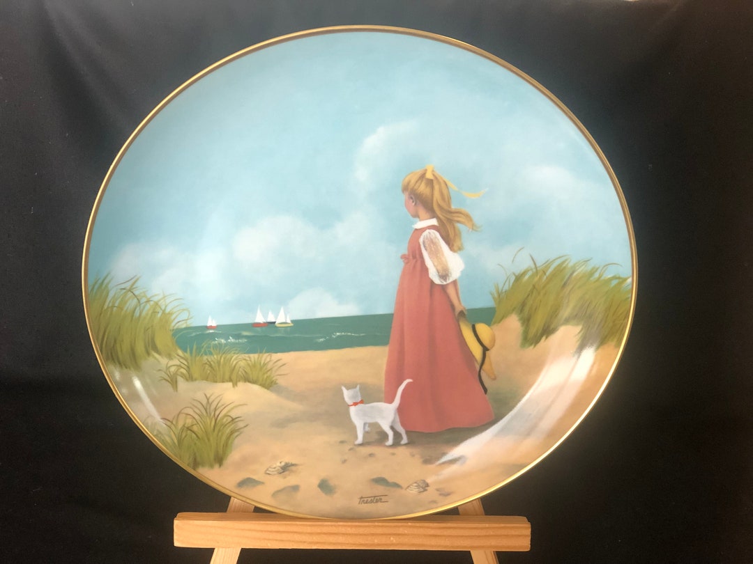 Vintage Kaiser Porcelain Collector Plate A Time for Dreaming - Etsy