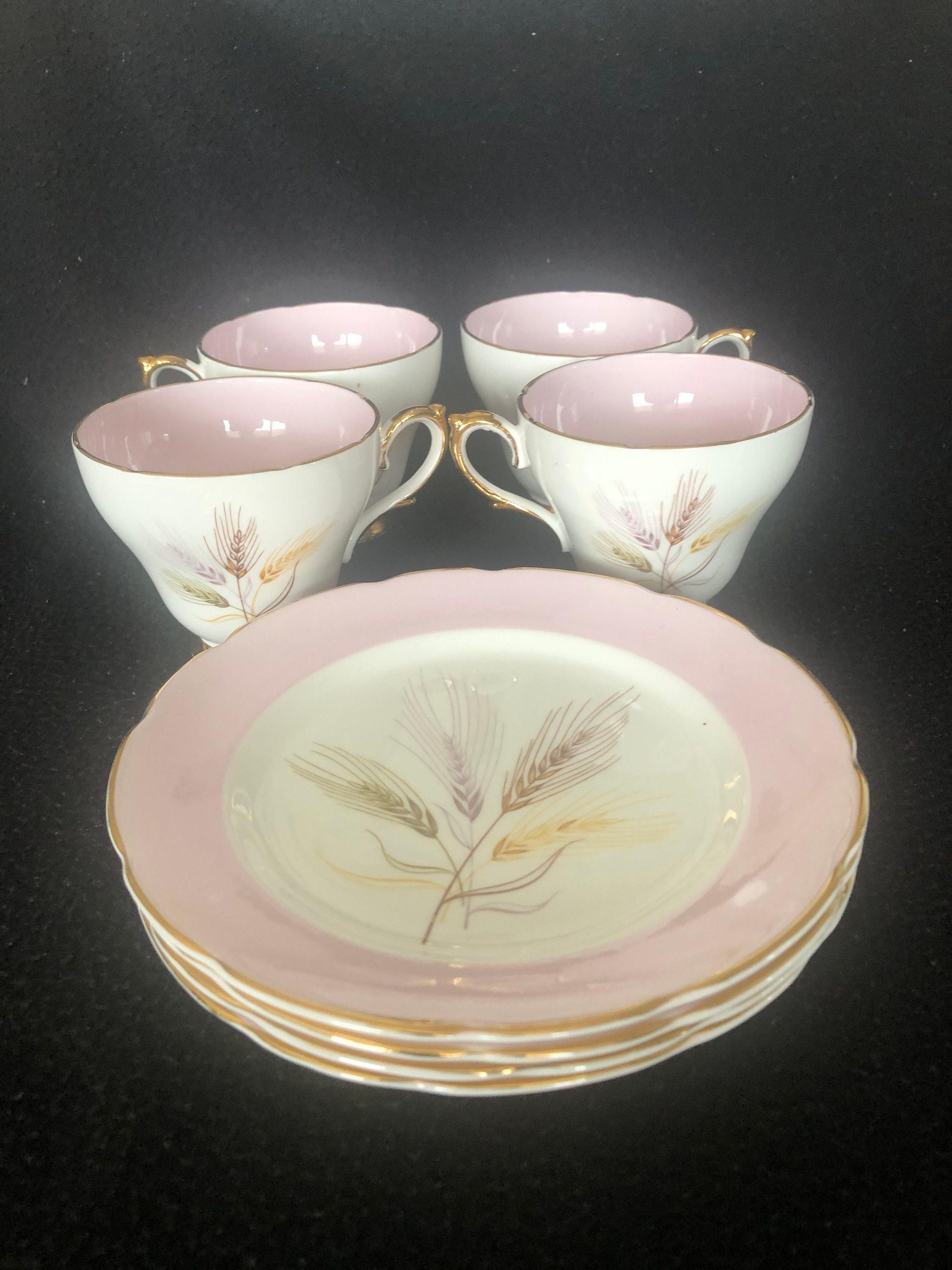 Vintage Sutherland HM Bone China Tea Cup and Saucer Made in England Set ...