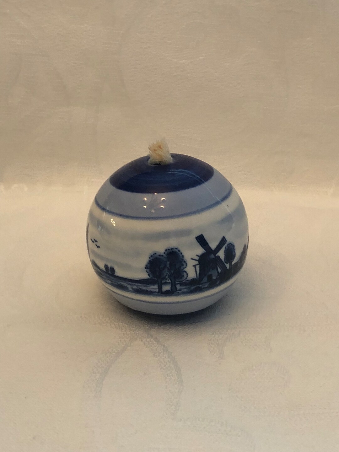 Delft Blue Oil Diffuser With Wick - Etsy