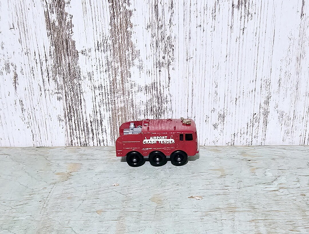 Vintage Matchbox Series No 63 Foamite Airport Crash Tender Lesney 1964 ...