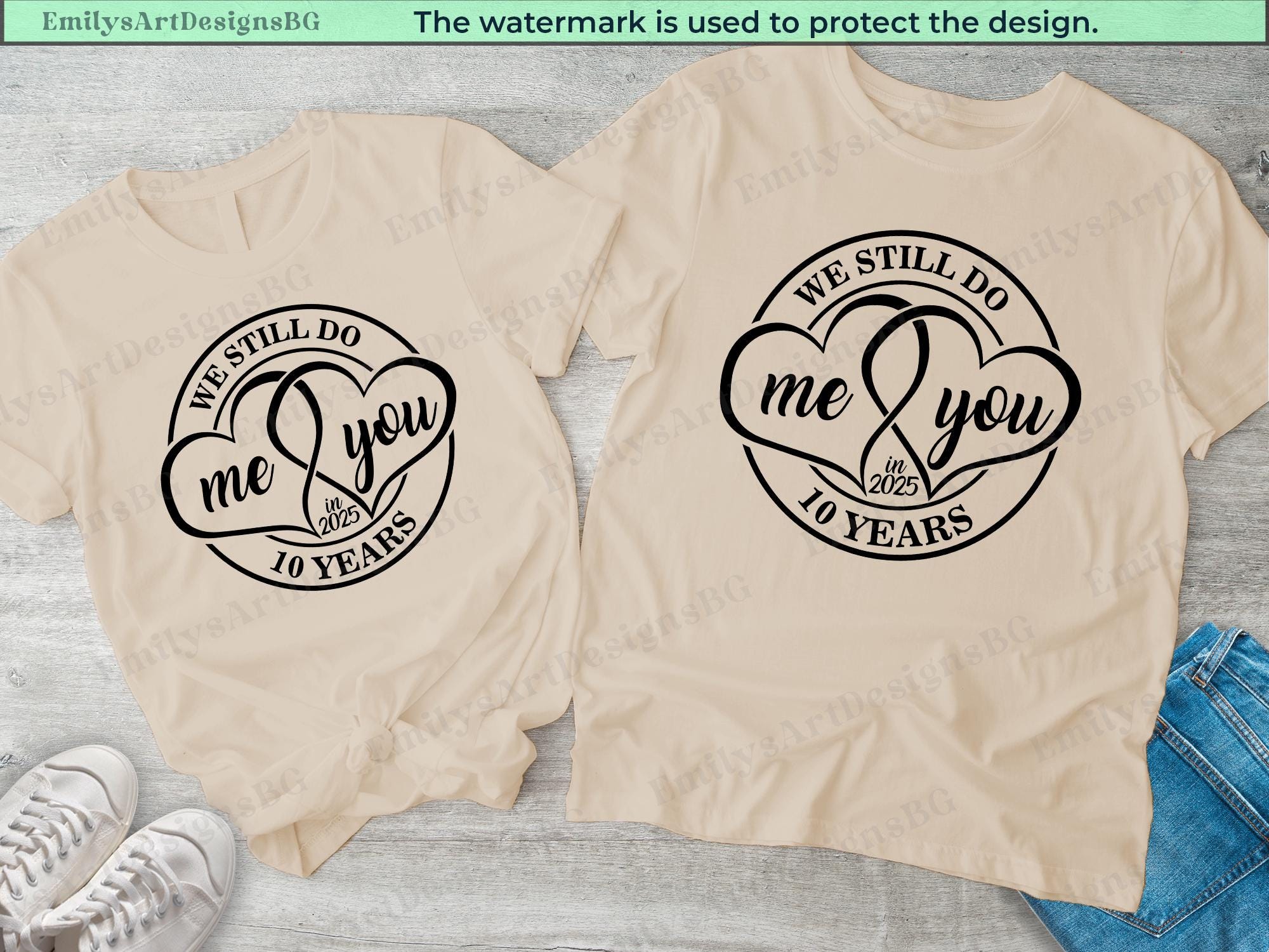 We Still Do Anniversary Shirts: Matching Couple Gift - Etsy