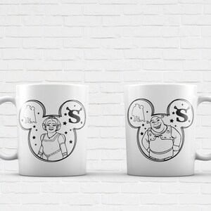 Shrek Fiona Disney SVG, Disney SVG, SVG Files for Cricut, Disney ...