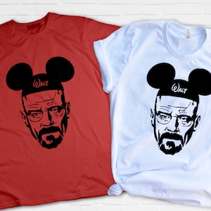 Walter White Disney SVG, SVG Files for Cricut, Disney Christmas Svg ...