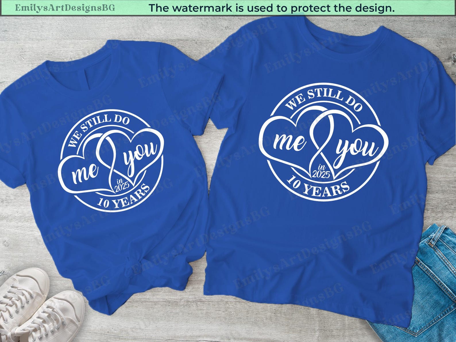 We Still Do Anniversary Shirts: Matching Couple Gift - Etsy