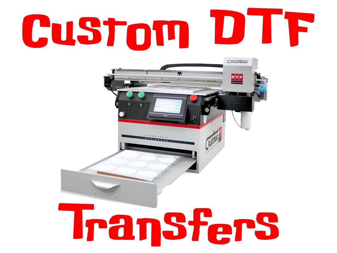 Custom Dtf Transfers, Custom Dtf Prints, Custom Iron on Ready to Press ...
