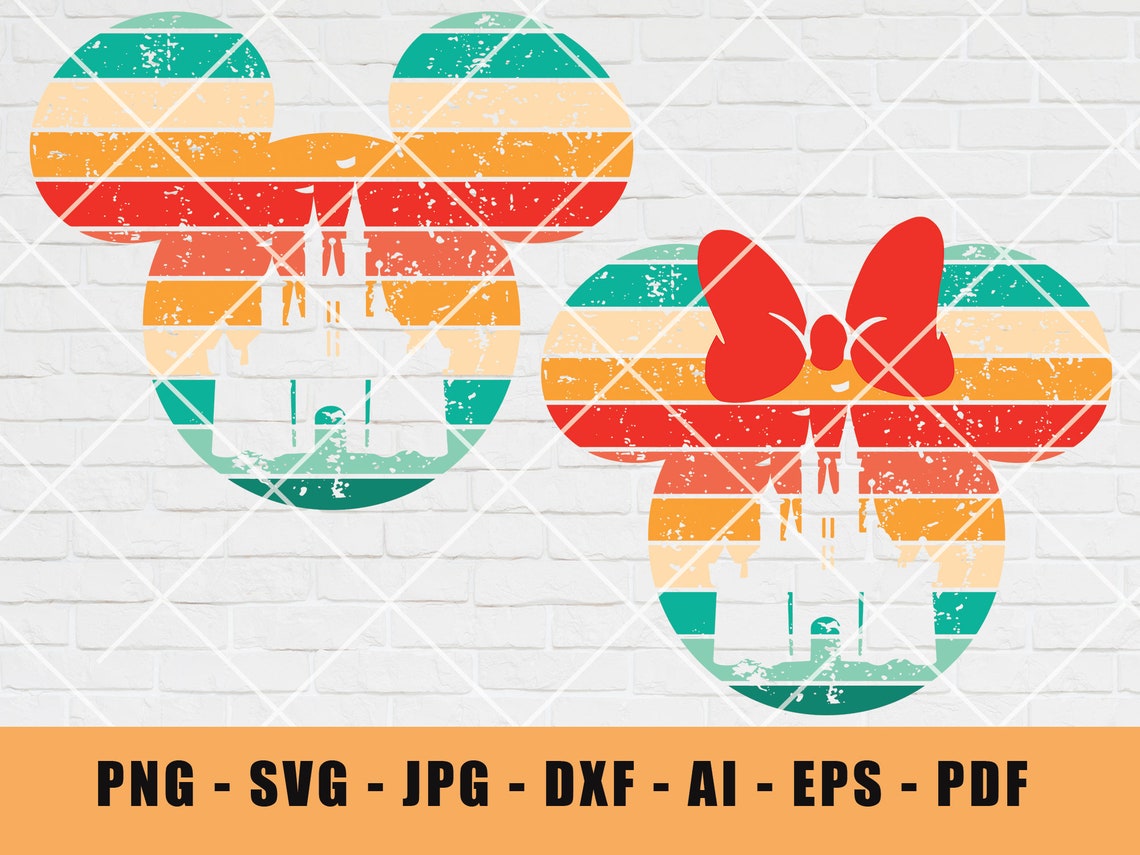 Disney Retro SVG Disney SVG SVG Files for Cricut Disney - Etsy