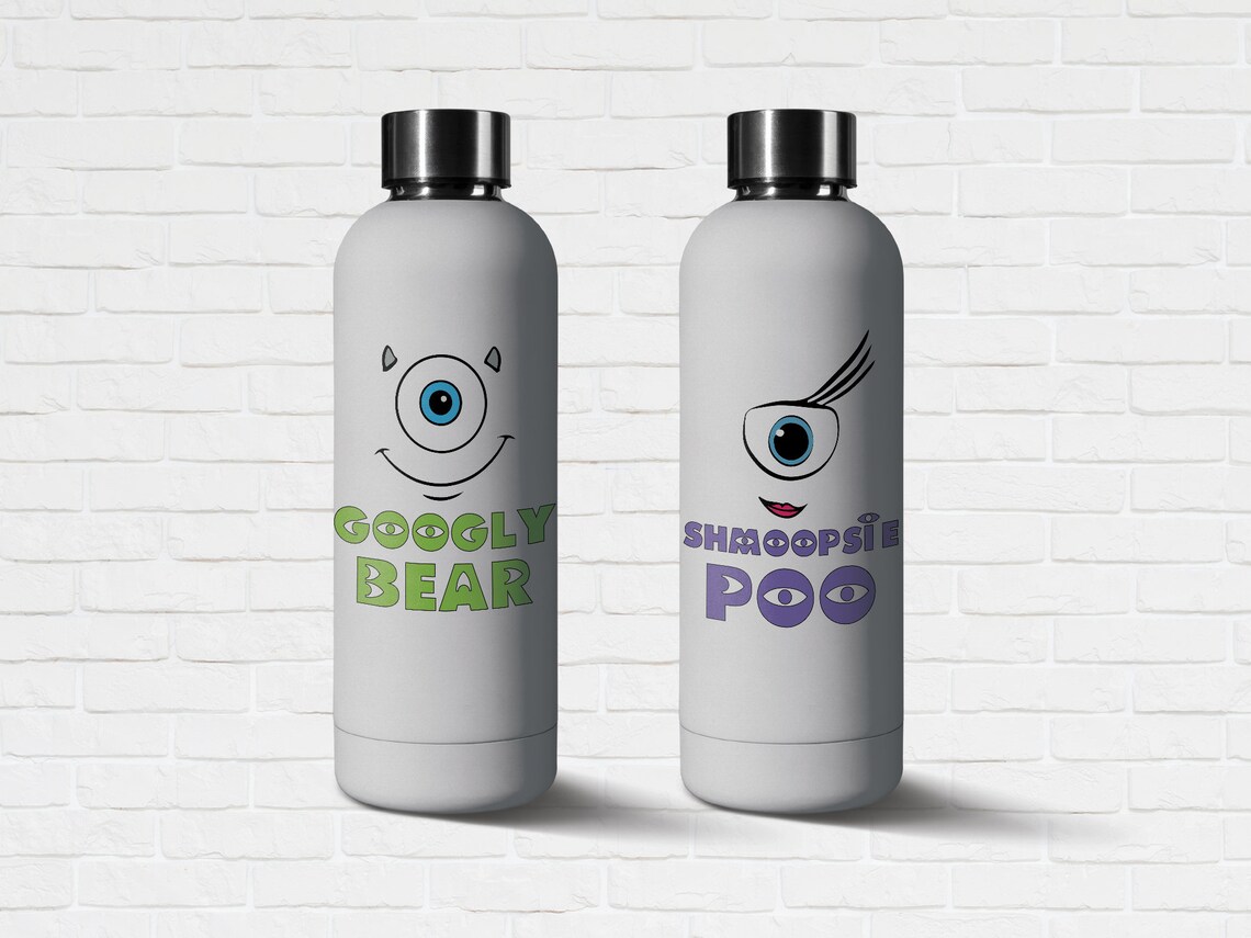 Googly Bear and Shmoopsie Poo SVG SVG Files for Cricut - Etsy