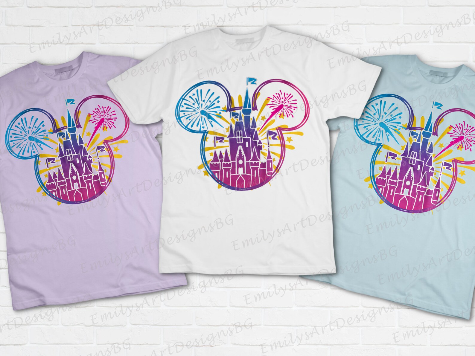 Disney Castle Fireworks SVG Disney SVG SVG Files for Cricut - Etsy