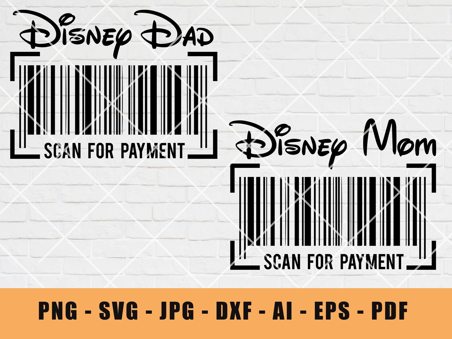 Scan for Payment Disney SVG, Disney SVG, SVG Files for Cricut, Disney ...