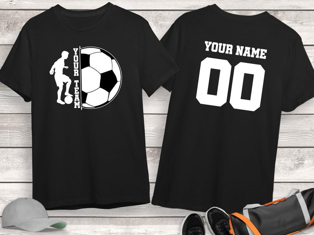 Custom Soccer Team Shirt: Personalized Game Day Gift - Etsy
