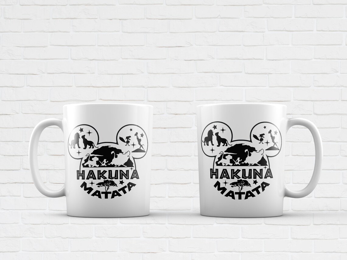 Hakuna Matata SVG Safari Mode Svg Disney SVG SVG Files for - Etsy