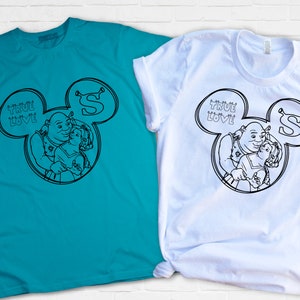 Shrek Fiona Love Disney SVG, Disney SVG, SVG Files for Cricut, Disney ...