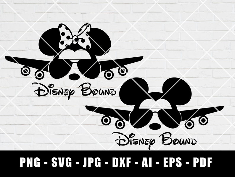 Disney Bound SVG, Disney SVG, SVG Files for Cricut, Disney Christmas ...