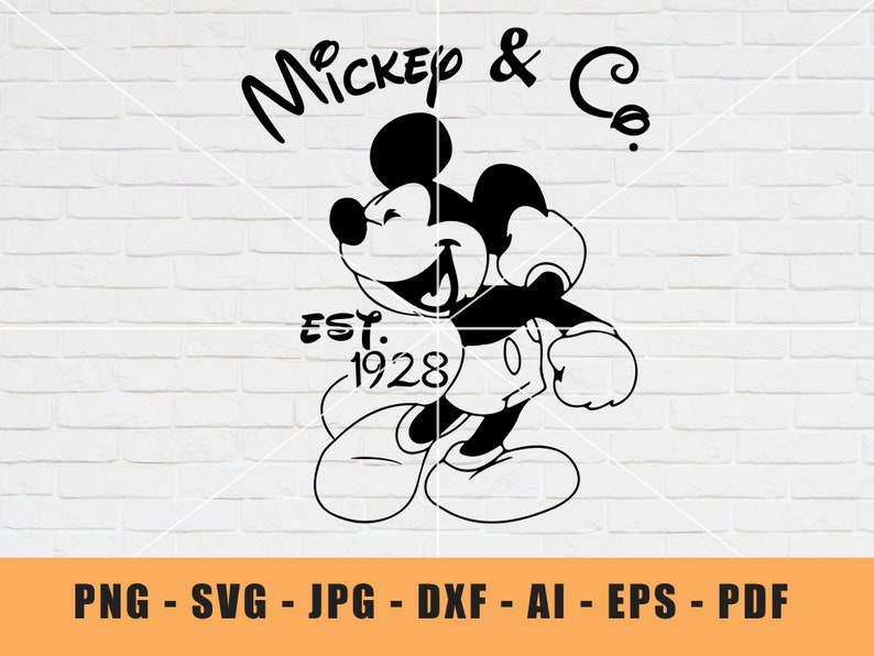 Mickey and Co SVG Disney SVG SVG Files for Cricut Disney - Etsy