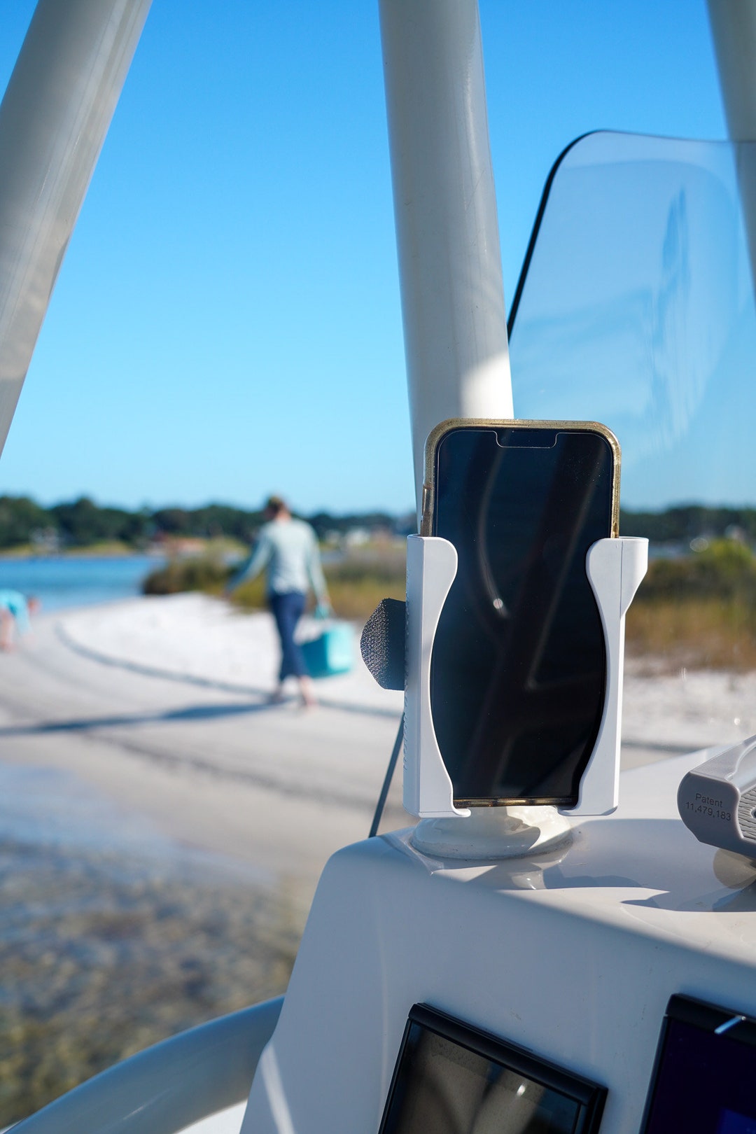 Boat Phone Holder: Saltwater Resistant, Center Console Approved - Etsy